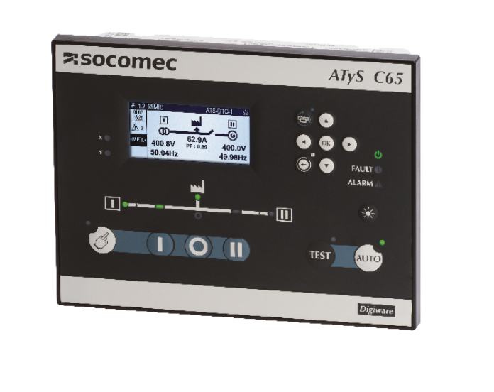16000065 | Socomec C65 ATyS ATS Controller | PES Group